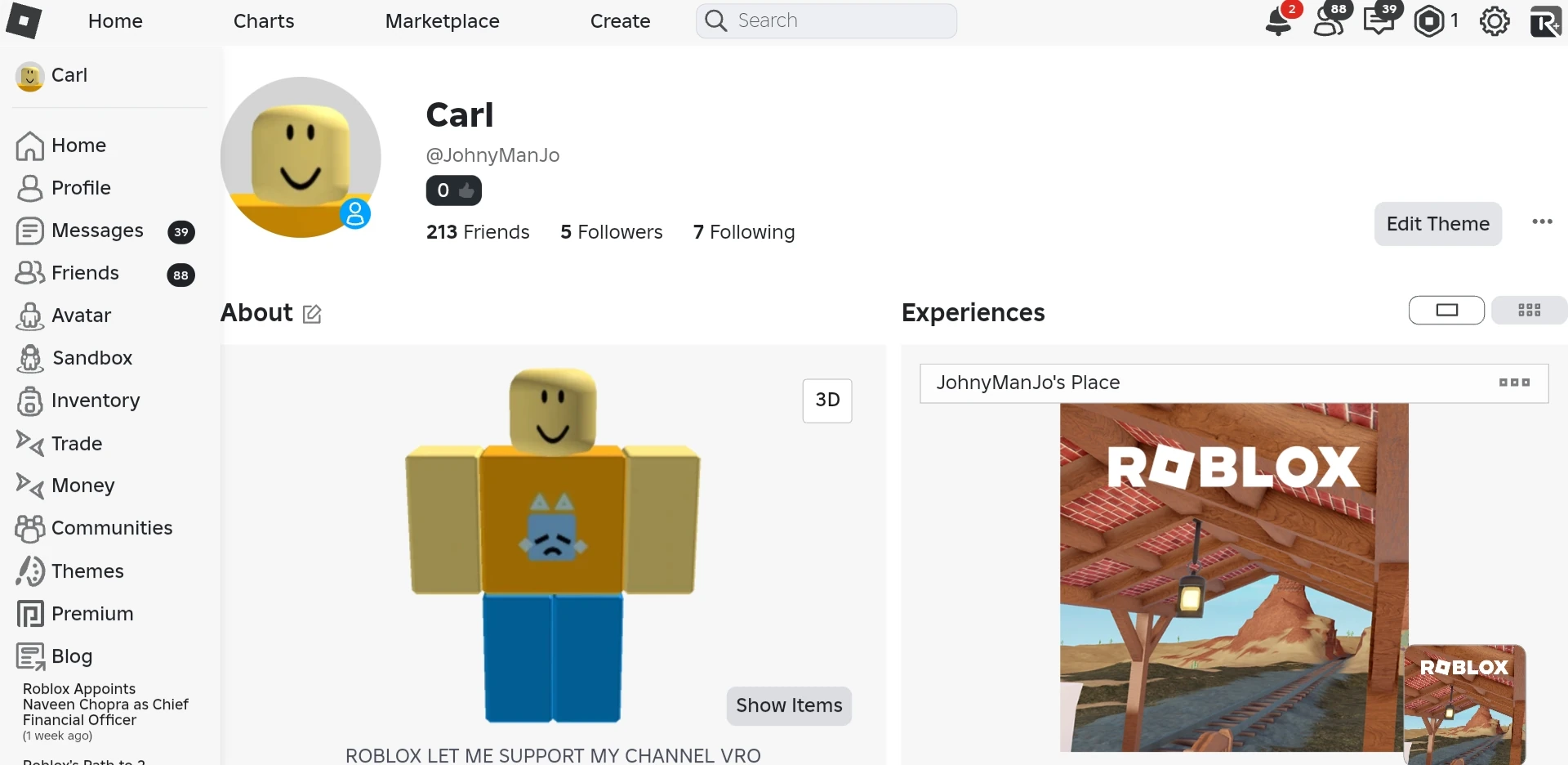Here's my roblox user since y'all wanted it | Fandom