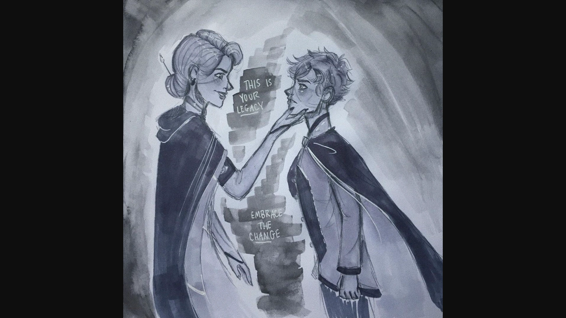 Keefe vs. Legacy (not my art) | Fandom