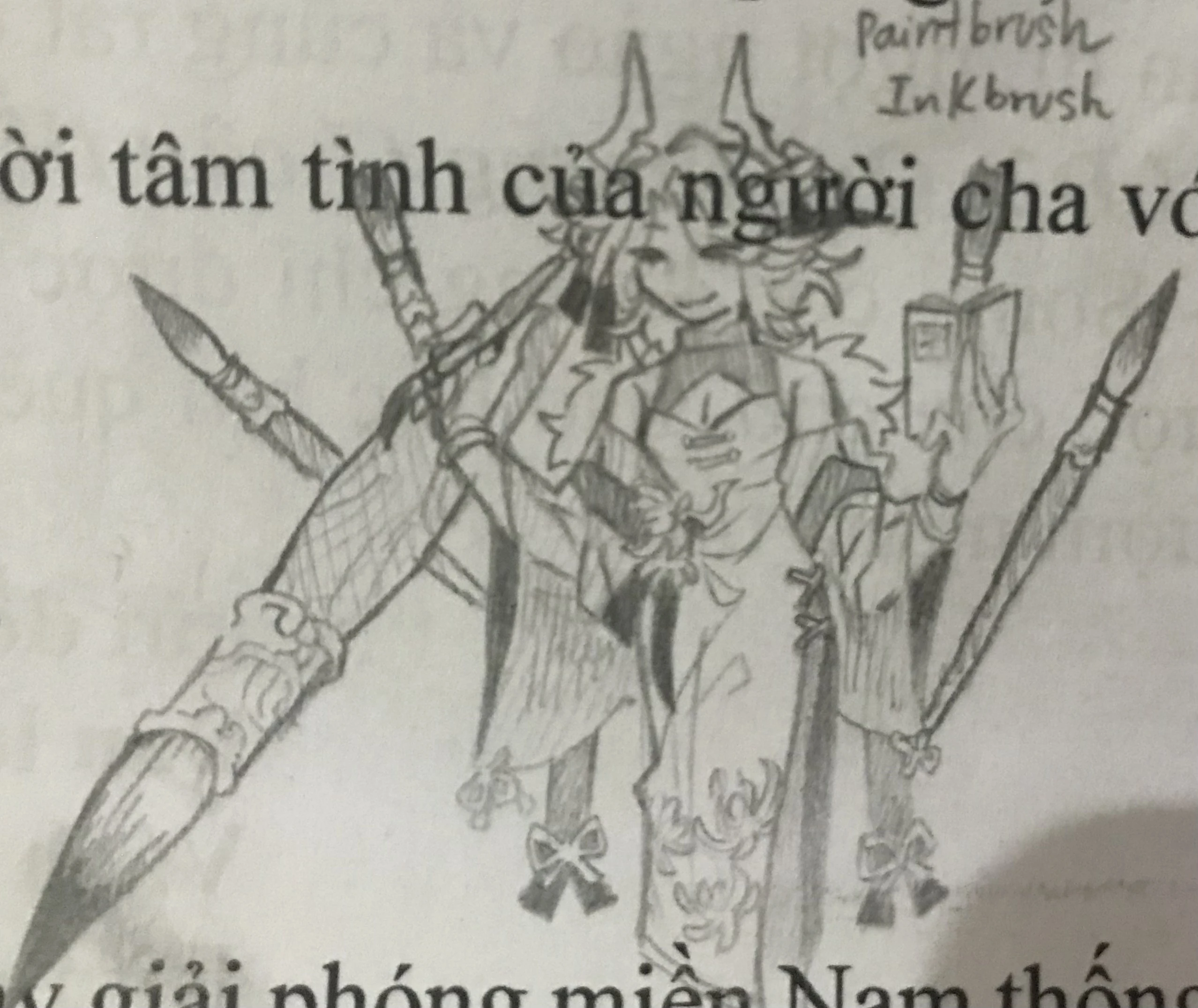 New oc: Inkbrush (Paintbrush) | Fandom