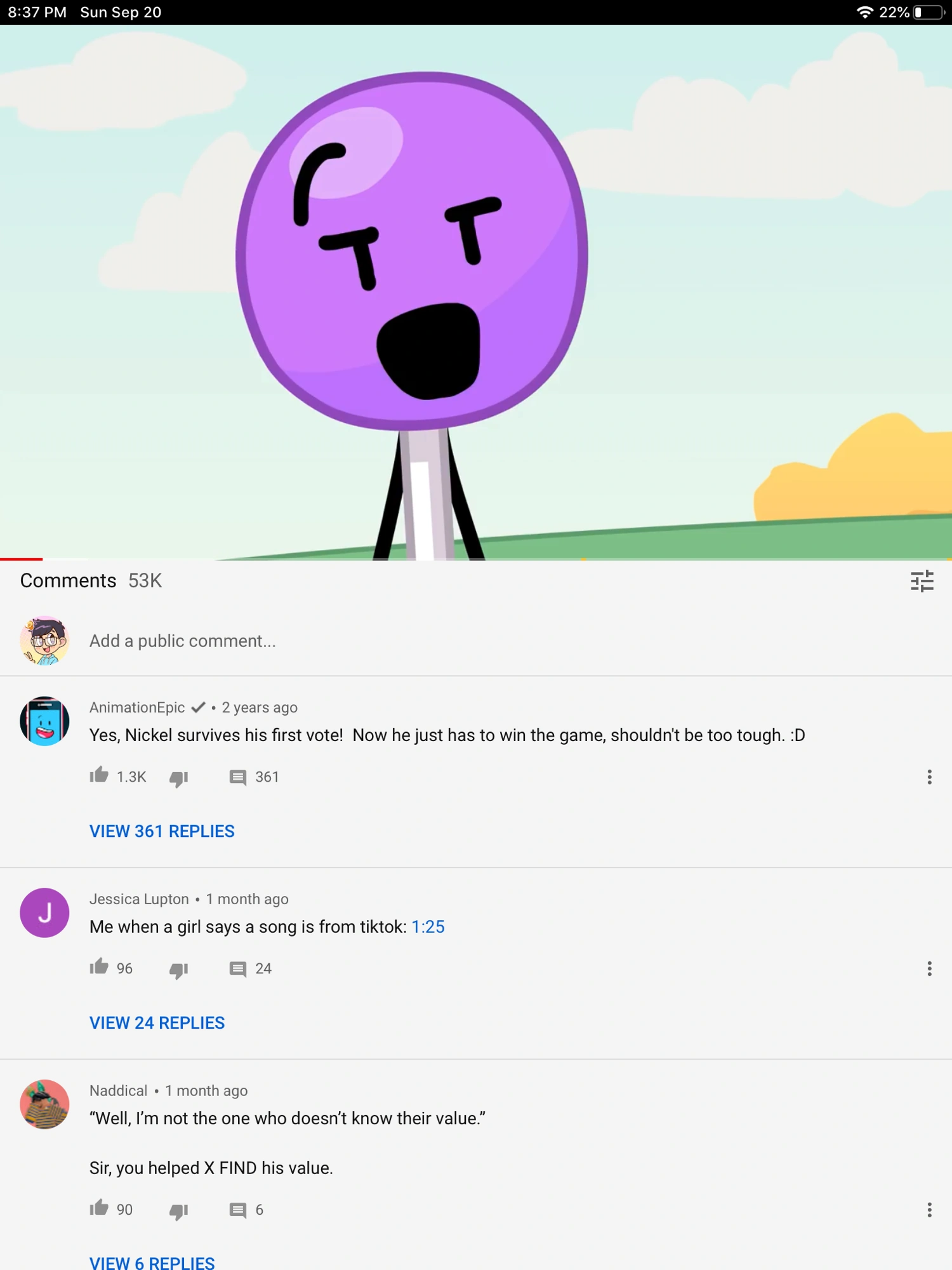 Day 1: BFB 3 is still safe. Code Green. | Fandom