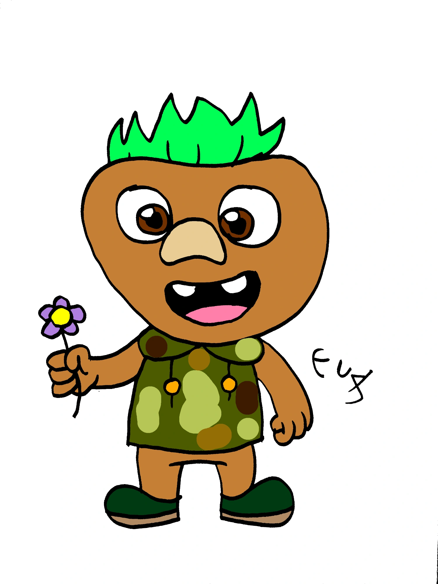 My drawing of Clod | Fandom