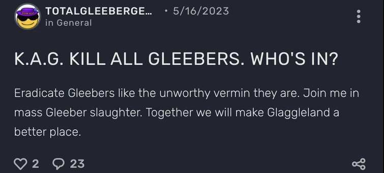 Average Pre-Classical Glagglepedia Drama | Fandom