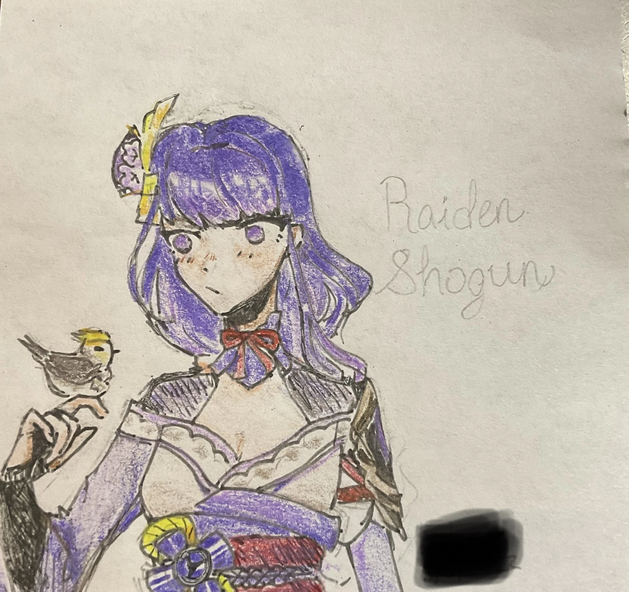 Raiden drawing :D | Fandom