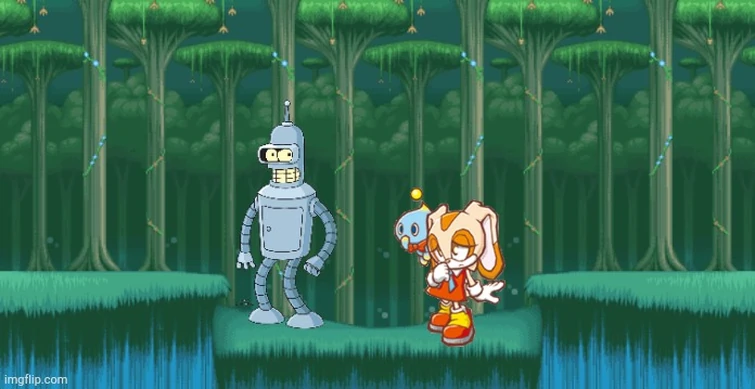 Cream's new robot "friend" (MEME) | Fandom