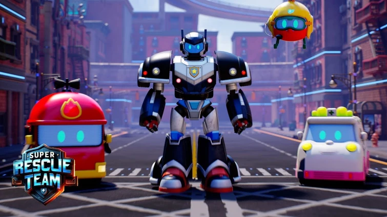 Super Rescue Team + Batwheels + Metal Cardbot = Transformers IS CRAZY ...