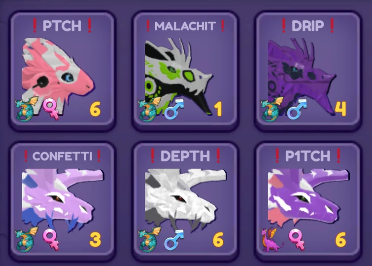 ️🤍heres all my 47 2/3 themed dragons and 3 experiment dragons! ️🤍 | Fandom