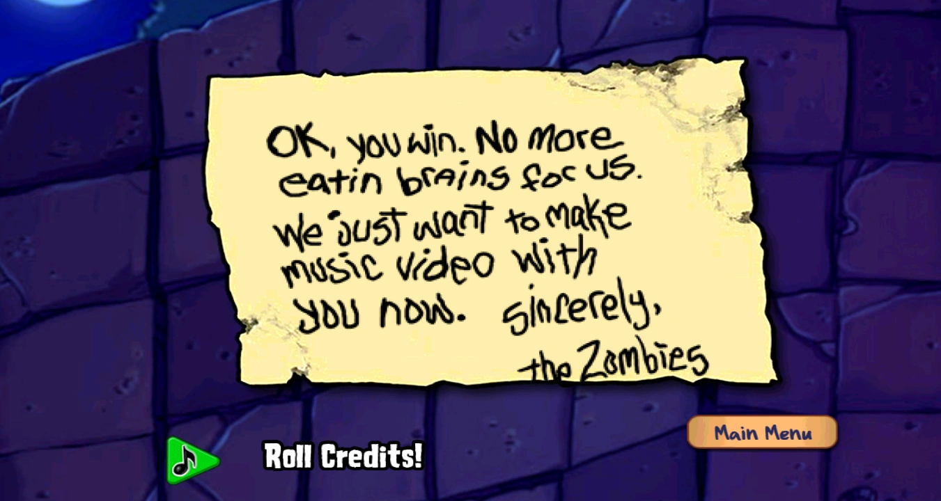 Completed level pvz | Fandom