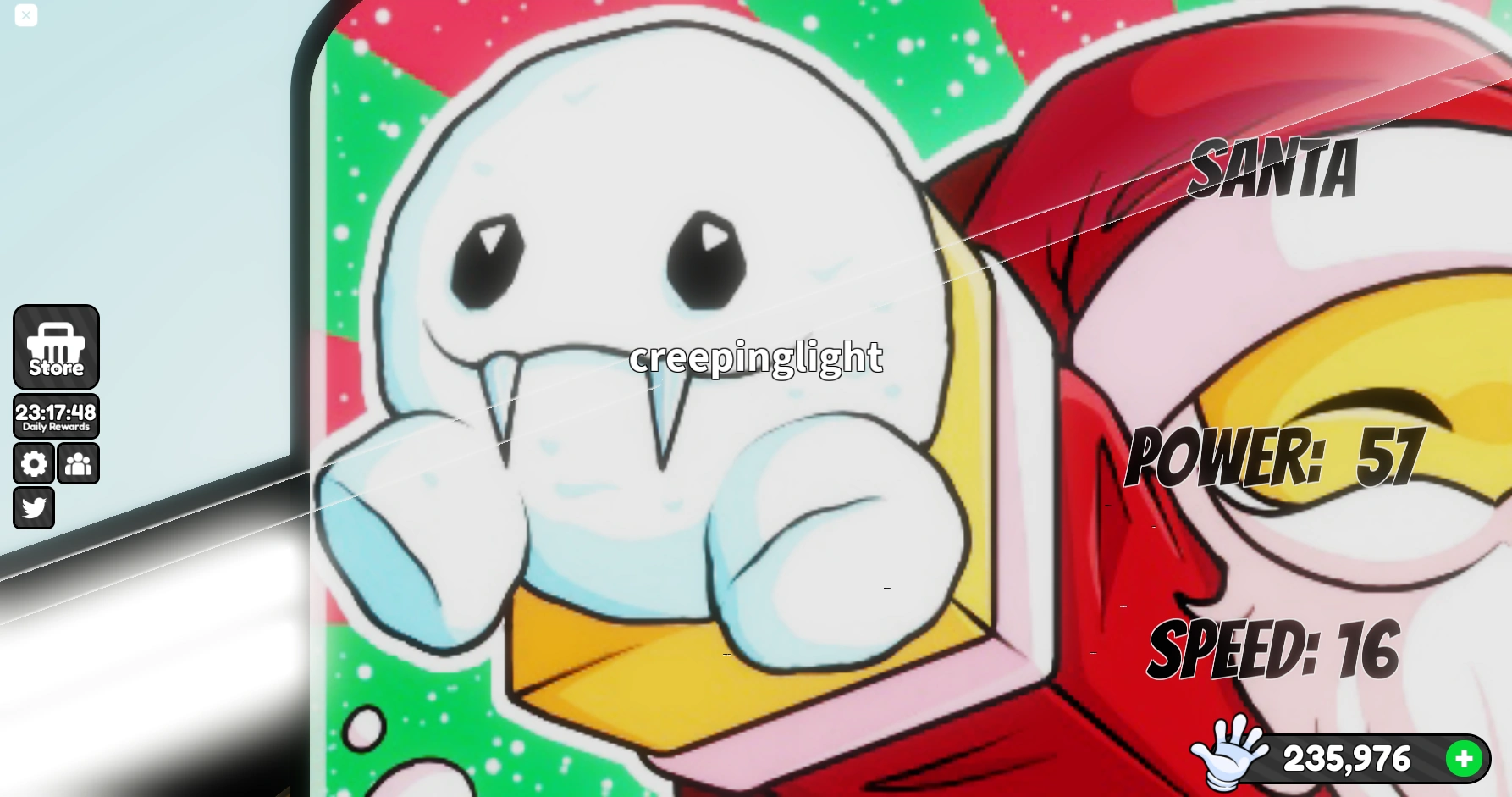 Snow peep in santa banner kinda big | Fandom
