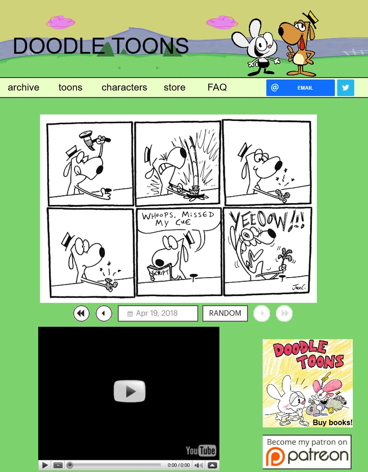 apparently there was gonna be a doodle toons website | Fandom