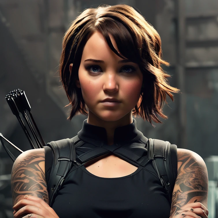 Katniss using Gencraft (Part 1) | Fandom