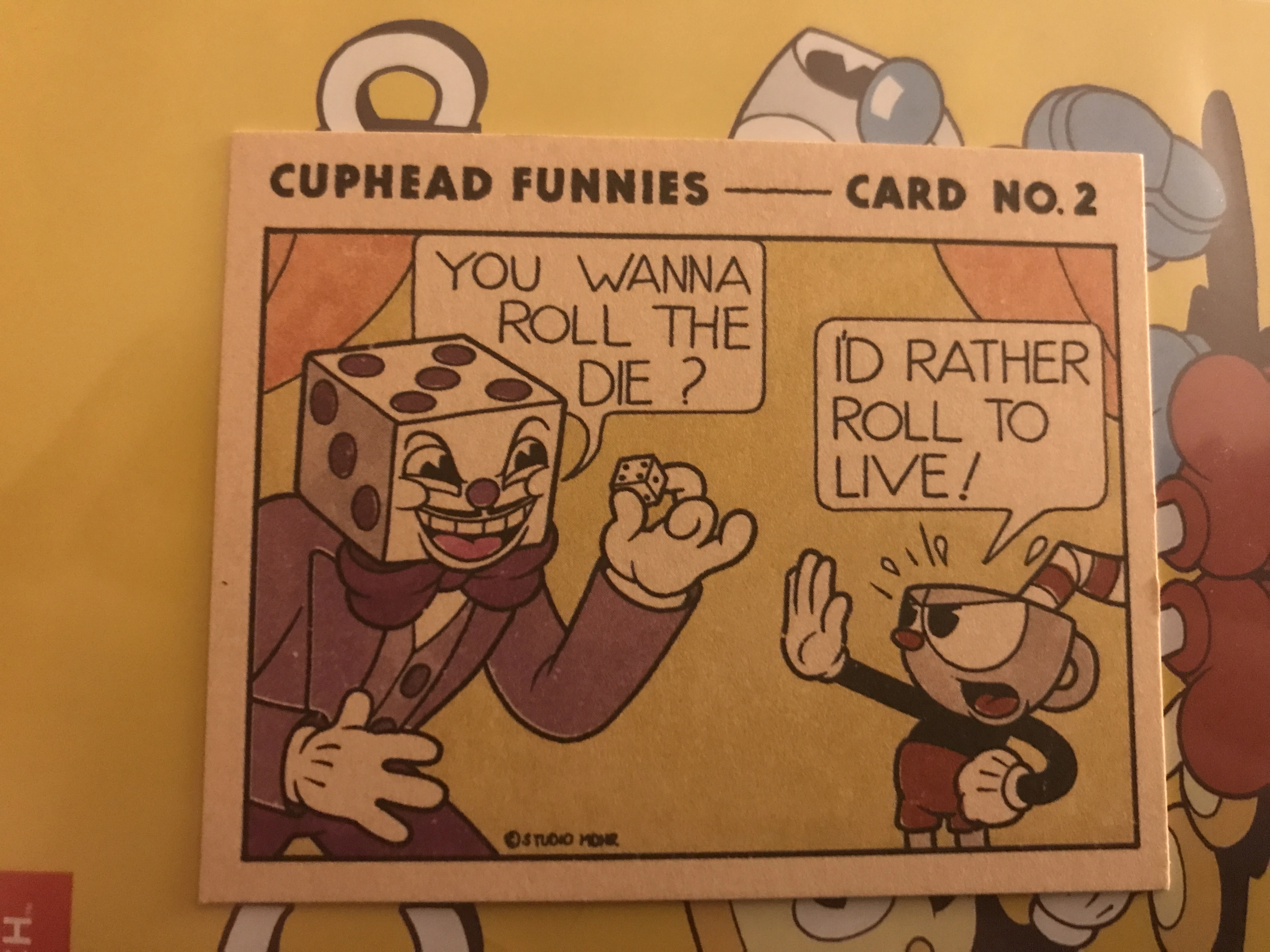 Posting another Cuphead funnie that came with my copy of cuphead early | Fandom