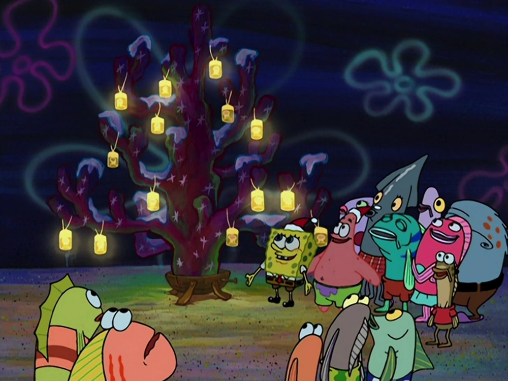 25 Days of SpongeBob Christmas images! Day 21: A Star on top will ...