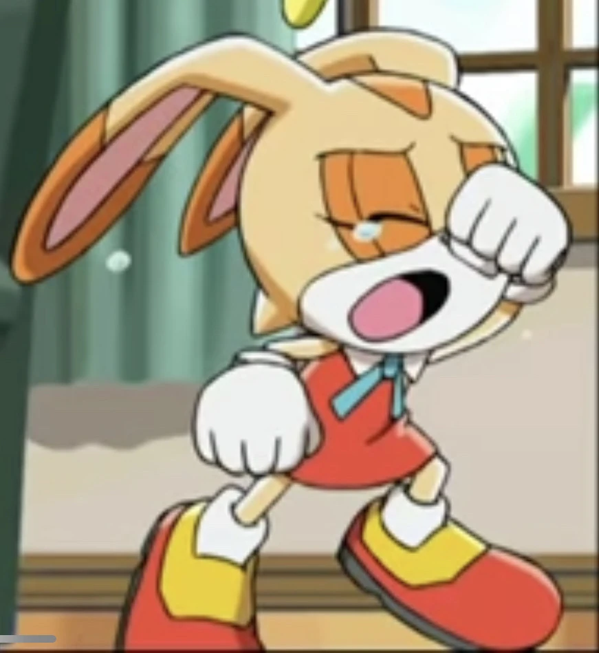 How many times did Cream cry in Sonic X? | Fandom
