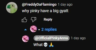 "why does pinky have a big gyatt" | Fandom