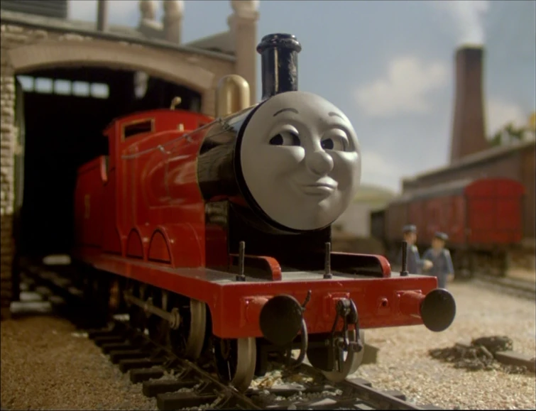 James the Red Engine is my Favorite Helluva Boss Character | Fandom