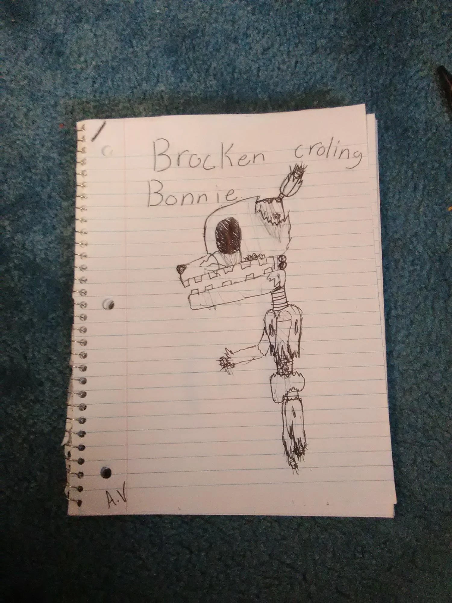 Broken crawling Bonnie | Fandom
