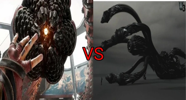 (atomic heart: soviet union) Burav vs driller (transformers dark of the ...