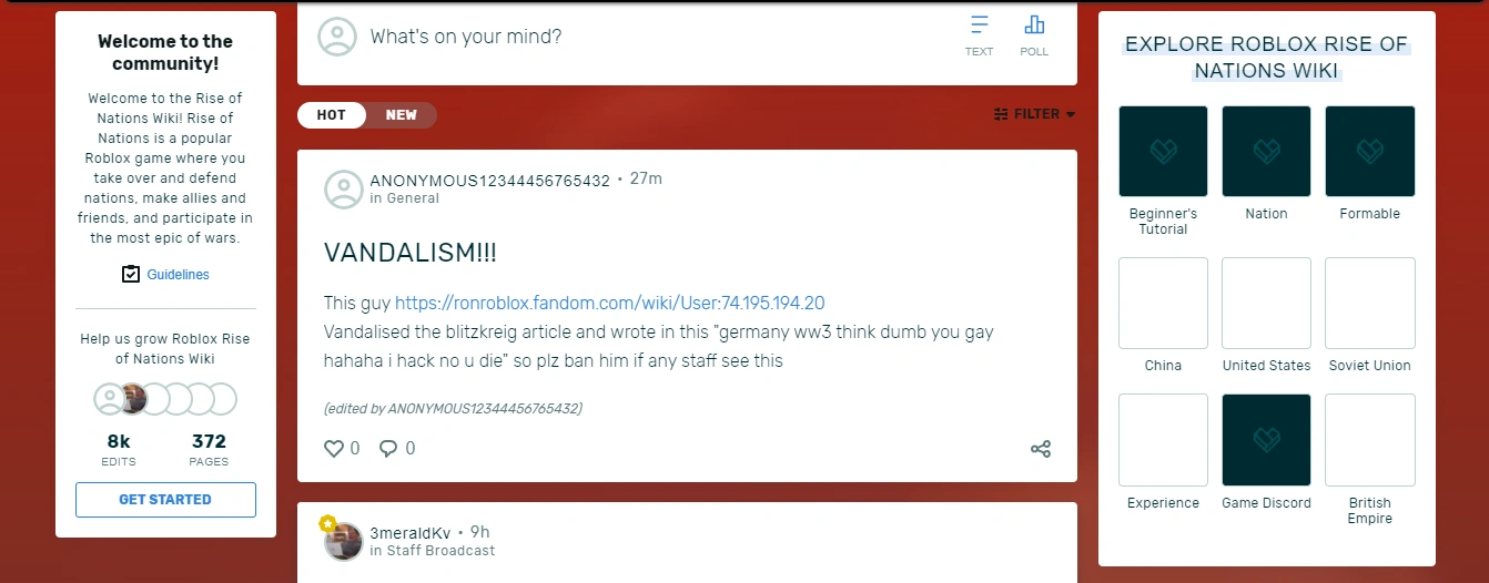 2020 RON Wiki | Fandom