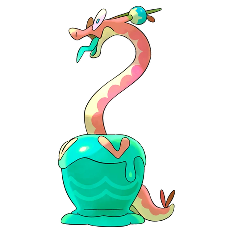 Improving the Shiny forms of Applin and its evolutions. | Fandom