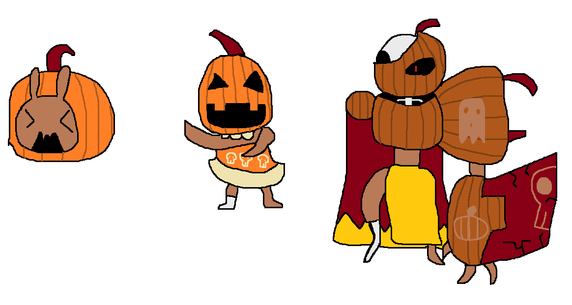 hallerween skin for the potunk line | Fandom