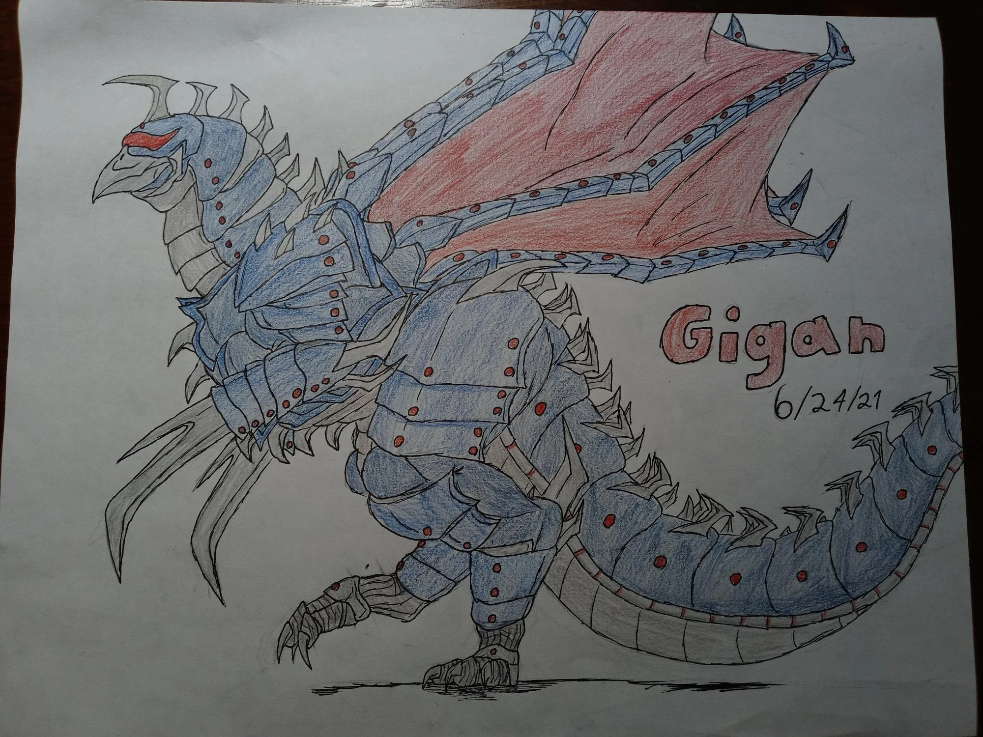 Gigan Art | Fandom
