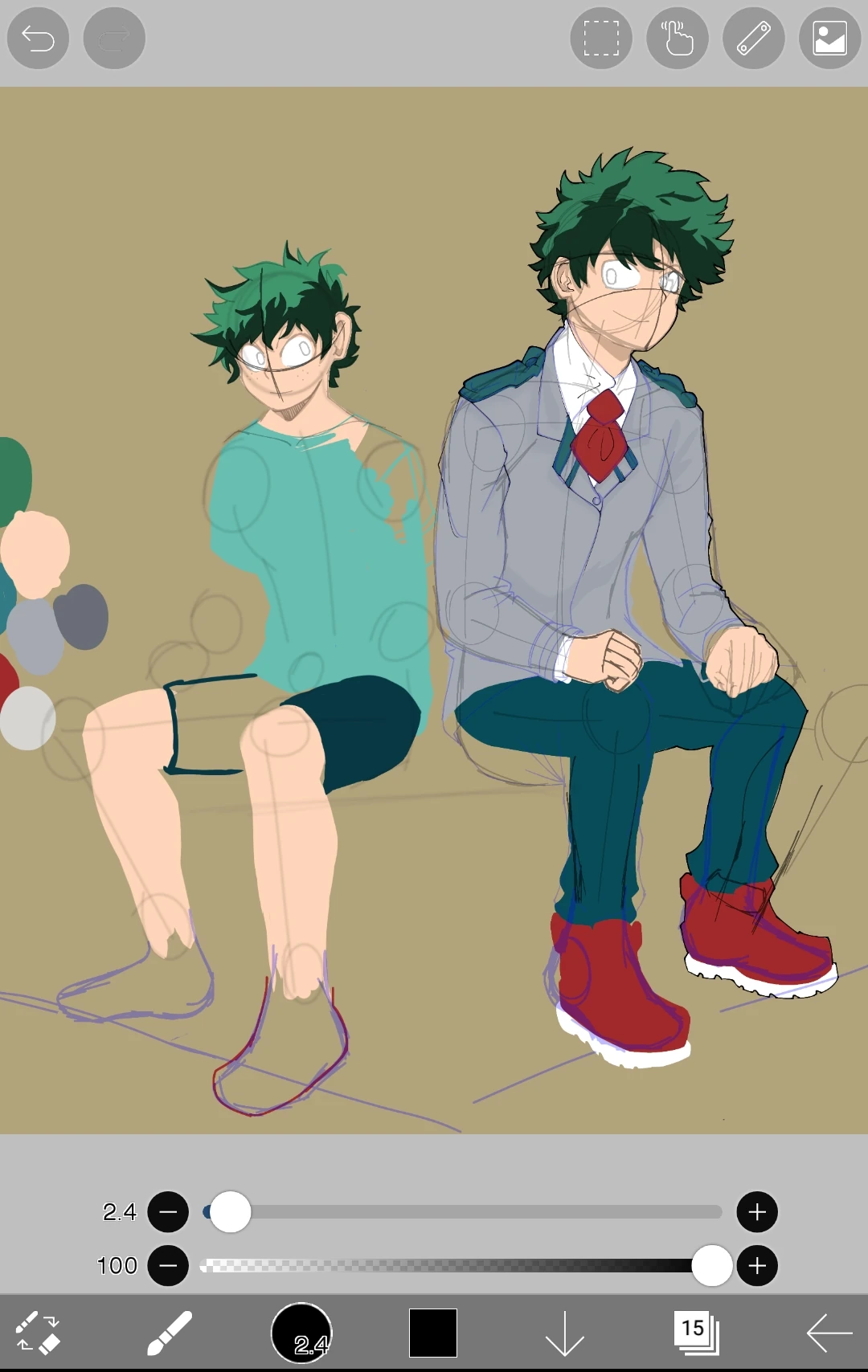 My last project/fan art before all of my artwork were accidentally ...