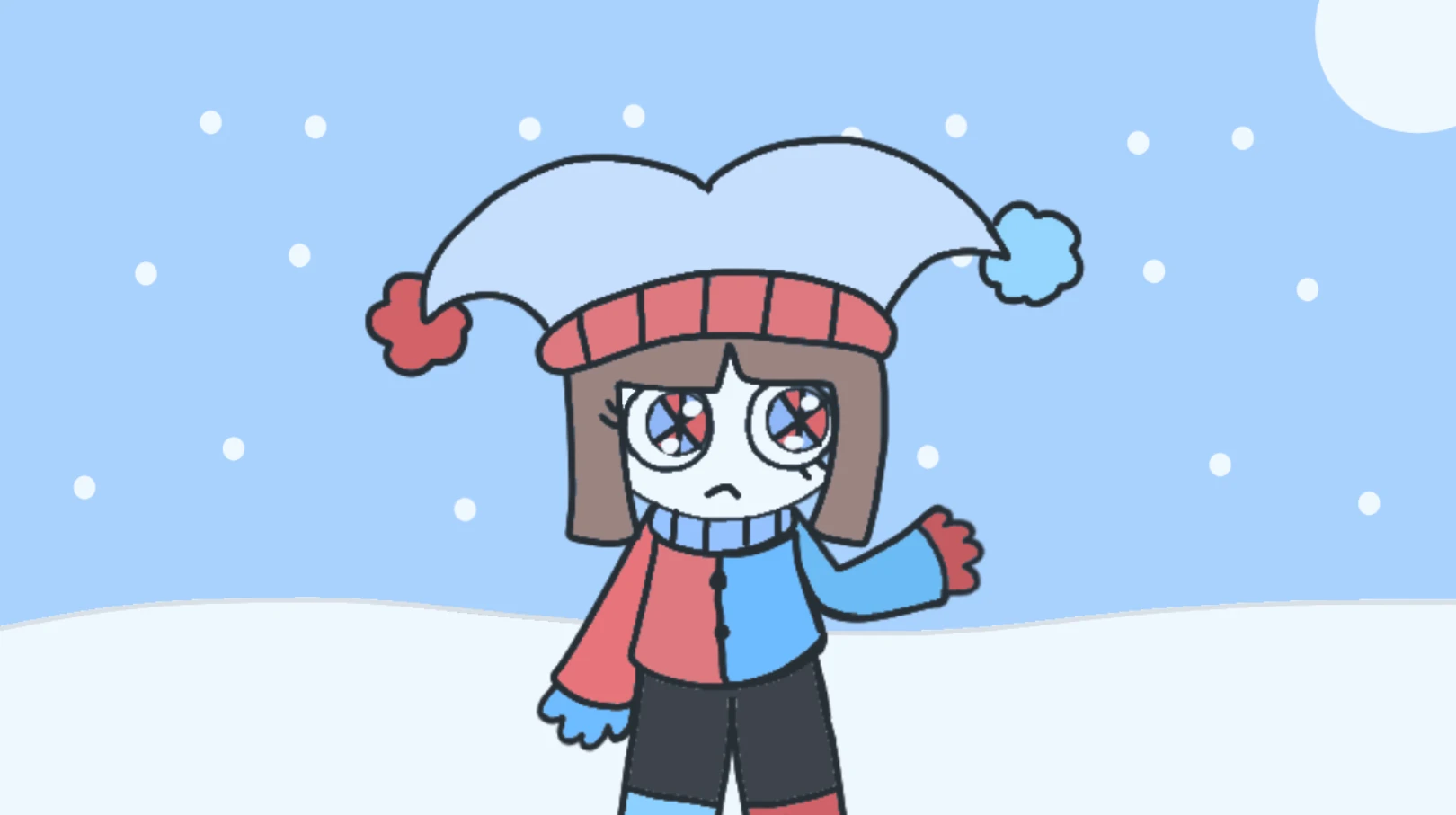 Pomni in the snow | Fandom