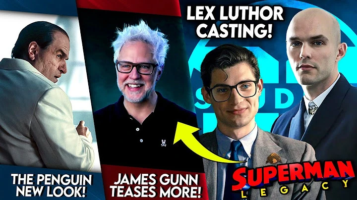 FINALLY!! Lex Luthor CAST in Superman Legacy, DCU Updates, The Penguin ...