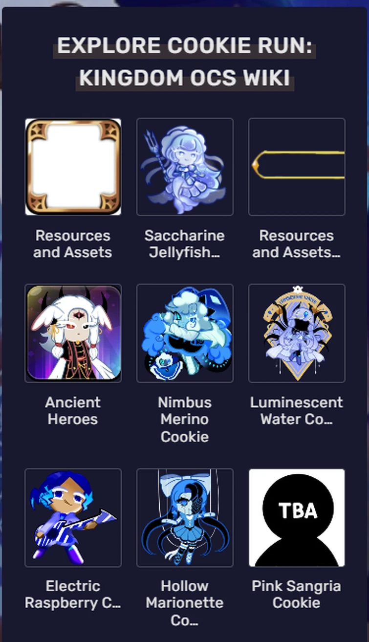 Discuss Everything About Cookie Run: Kingdom OCs Wiki | Fandom