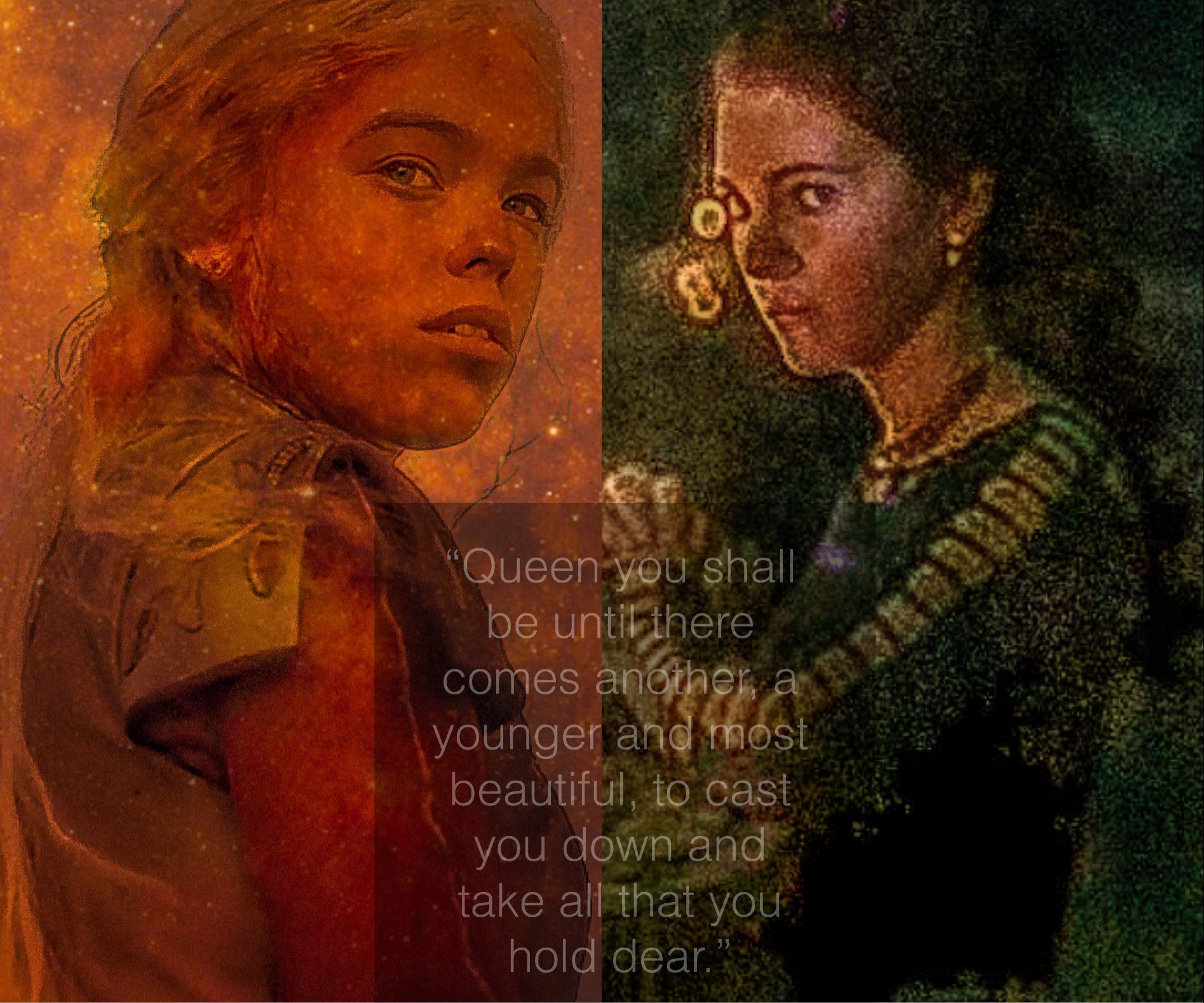The central characters 🖤💚🐉🔥👑 | Fandom
