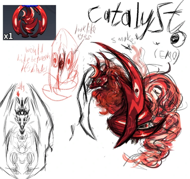 Catalyst , but as species ( sketch , so not high quality) | Fandom