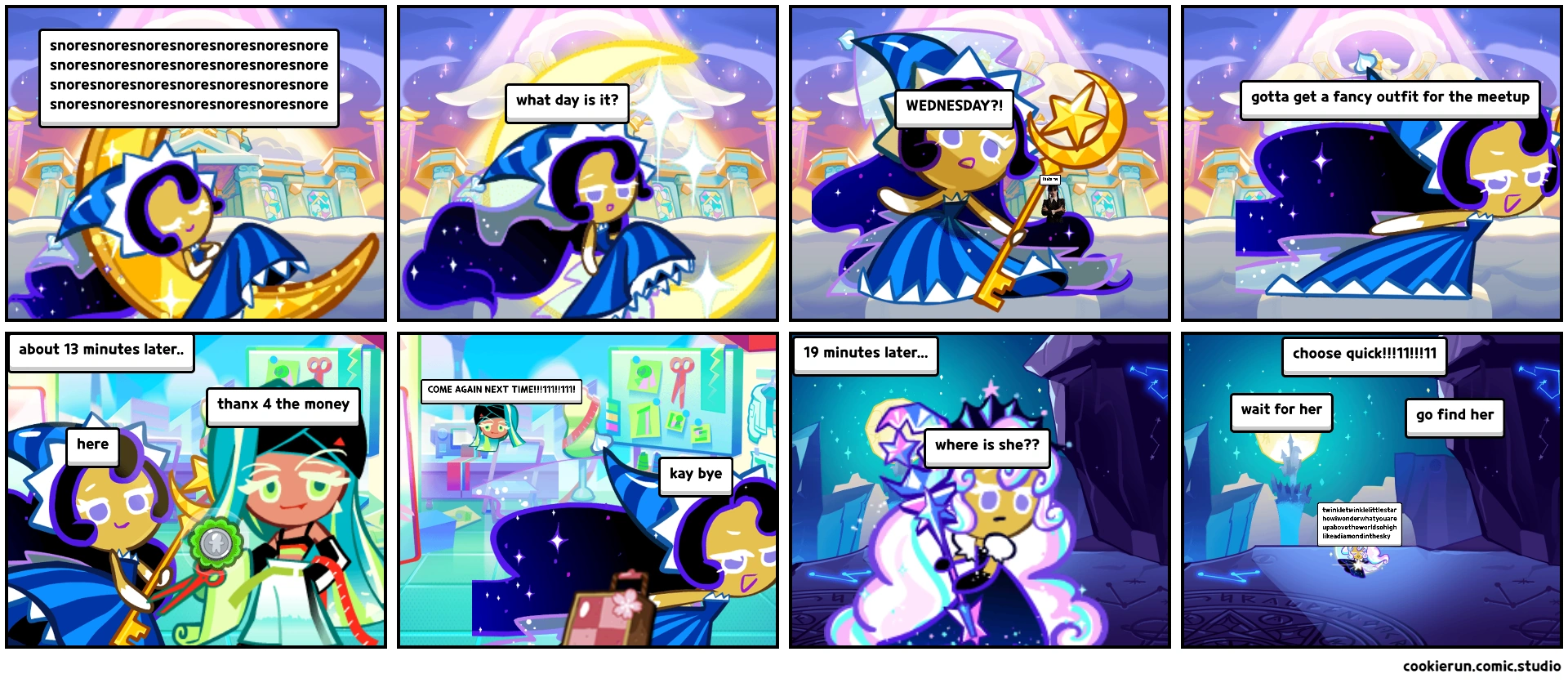 Moonlight's Journey: CH. 1 - the wednesday meetup. | Fandom