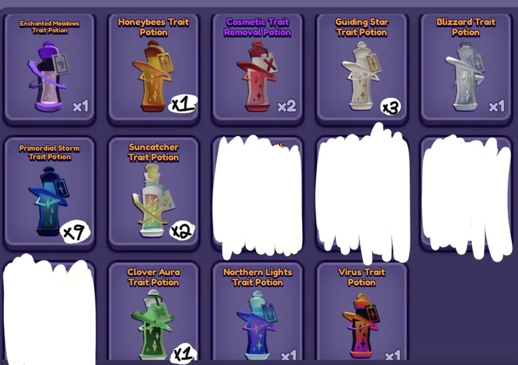 Selling/Trading trait pots | Fandom