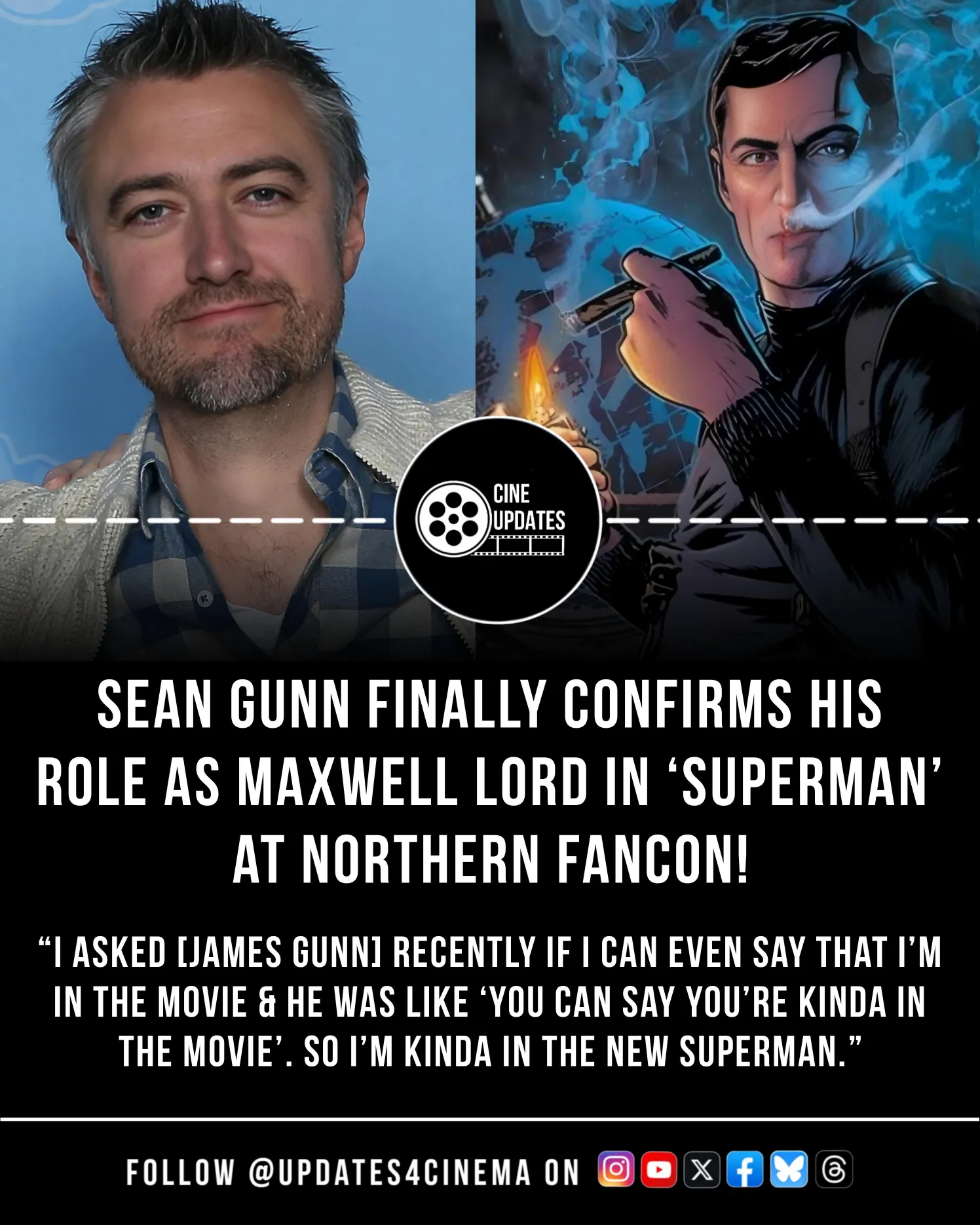 Sean Gunn confirms he’ll appear in Superman as Maxwell Lord | Fandom