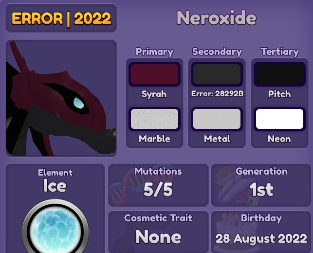 Looking at offers for error c Neroxide | Fandom