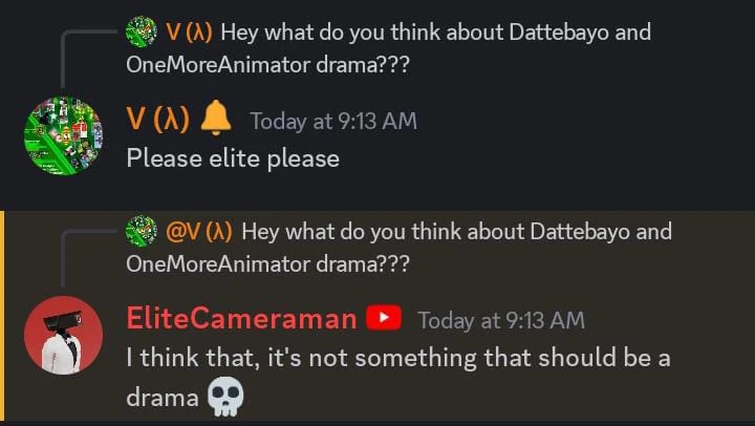 The Dattebayo and OneMoreAnimator drama | Fandom