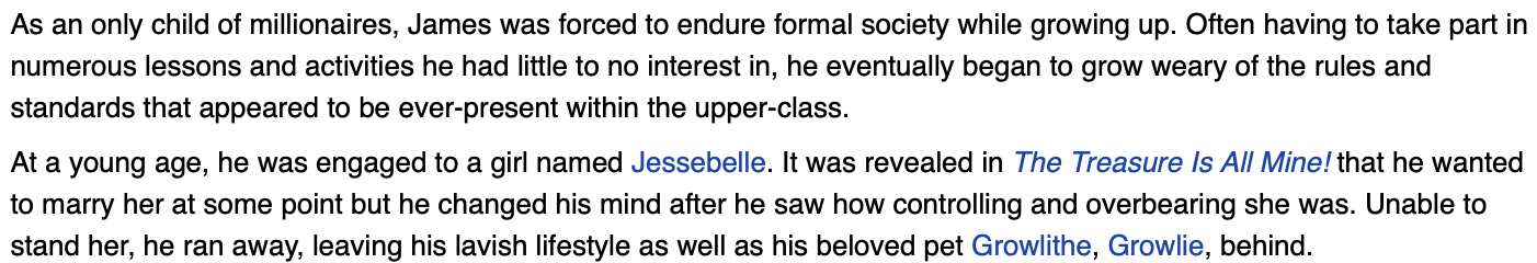 Me explaining the James lore because Pokemon Live did both him and ...