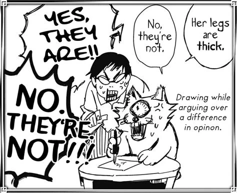 Fun fact: Gege argues with his editor over the way he draws women ...