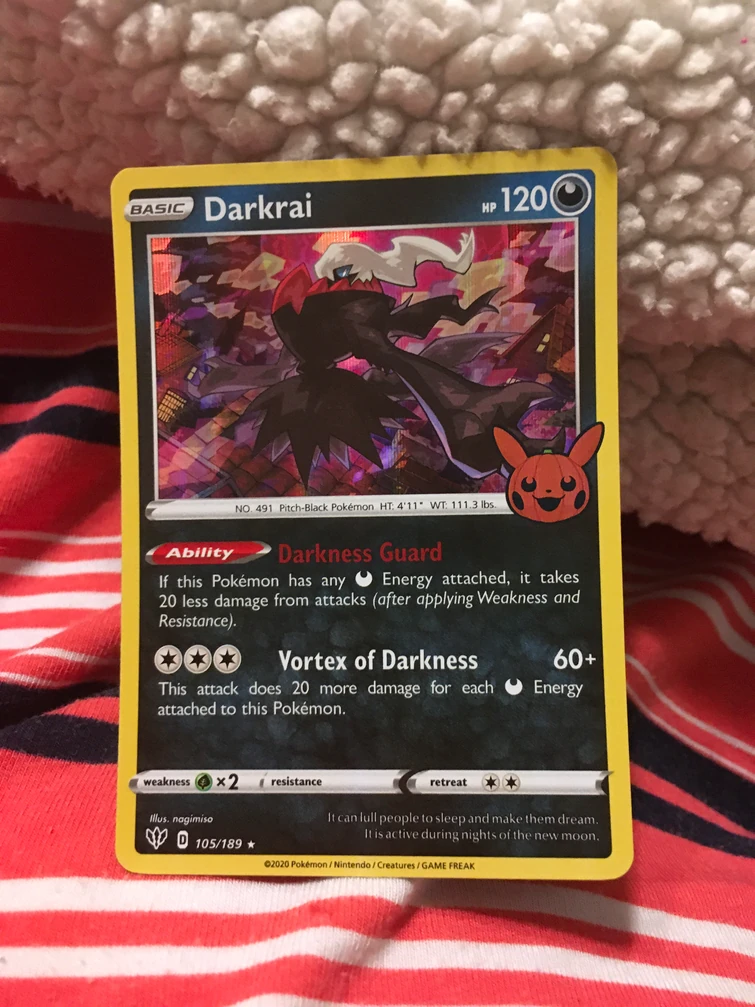 My Darkrai card | Fandom