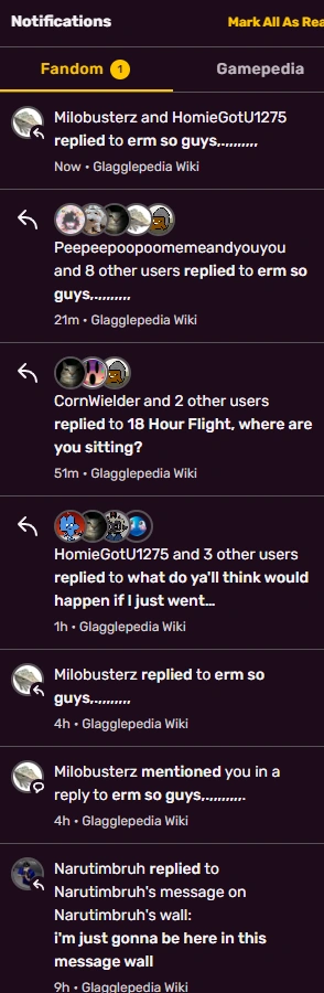 WHERES THE FUCKING 1 NOTIFICATION!!! | Fandom