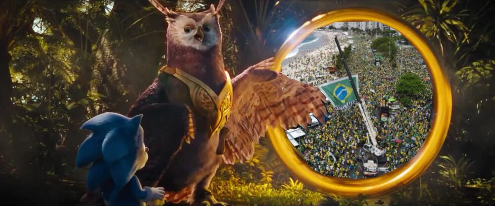 Longclaw sends Sonic to Brazil; the movie | Fandom