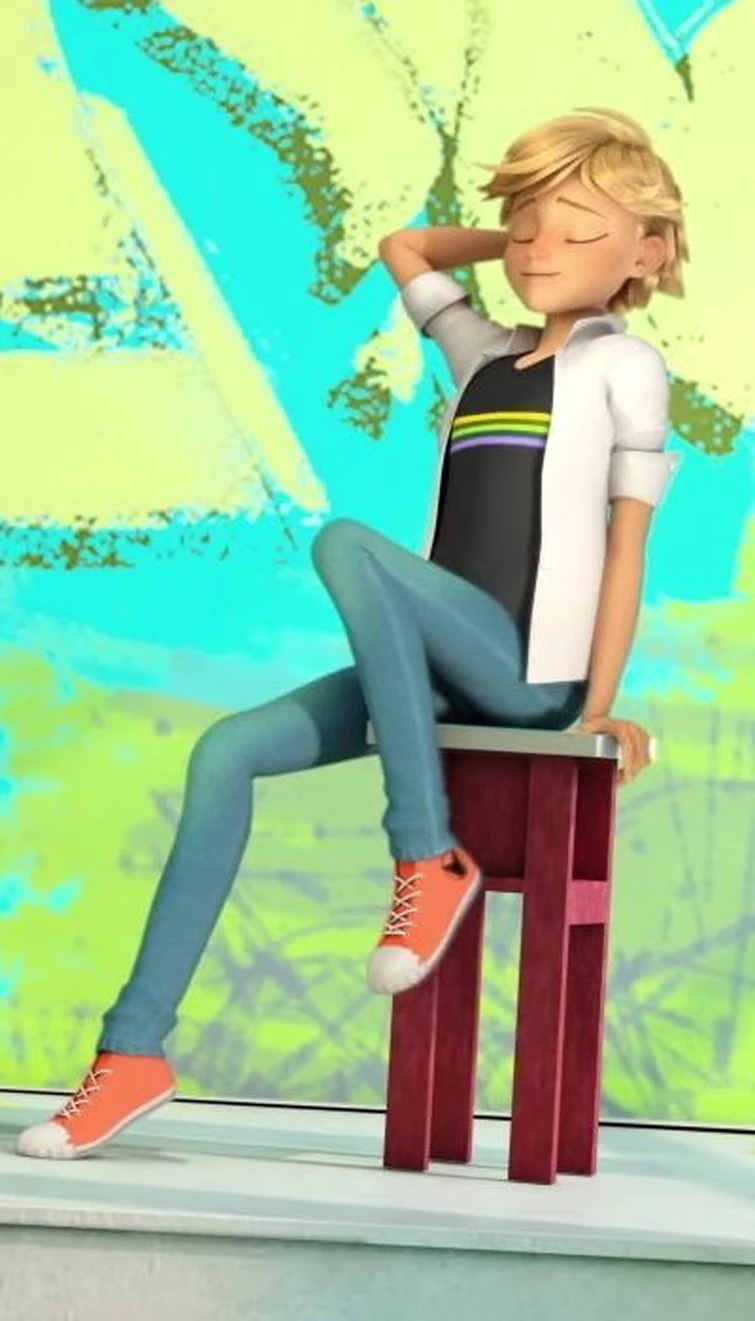 Adrien smiling to brighten up your day | Fandom