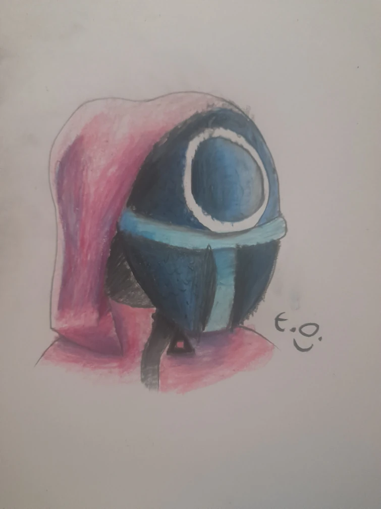My penciled illustration of a pink circle guard | Fandom