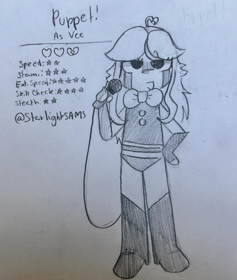 Puppet as Vee again (Dandy’s world x TSAMS) | Fandom