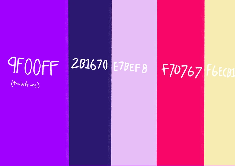 official valk/luci color pallet | Fandom