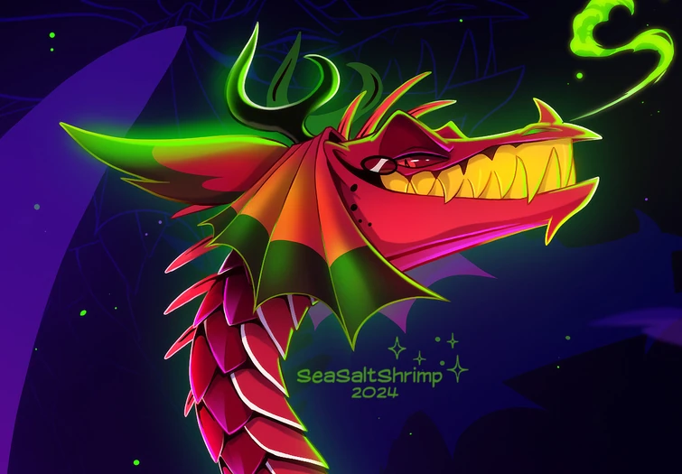 Dragon Alastor! By SeaSaltShrimp | Fandom