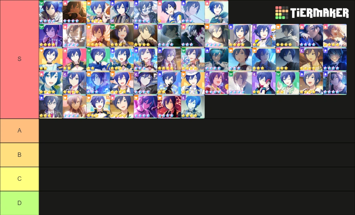 i made a kaito card tier list!!! | Fandom