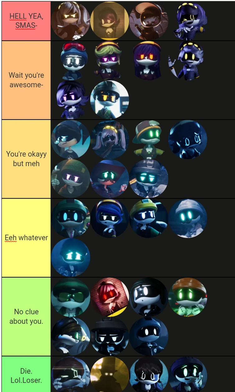 Random tier list I found | Fandom