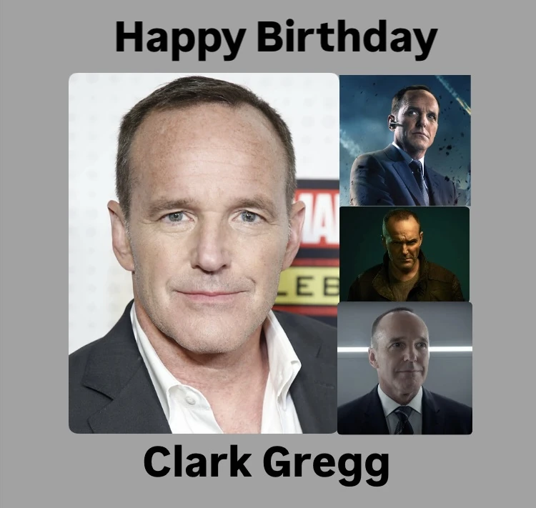 🎂🎂 Happy 63rd Birthday to Clark Gregg and Happy 50th Birthday to Pedro ...