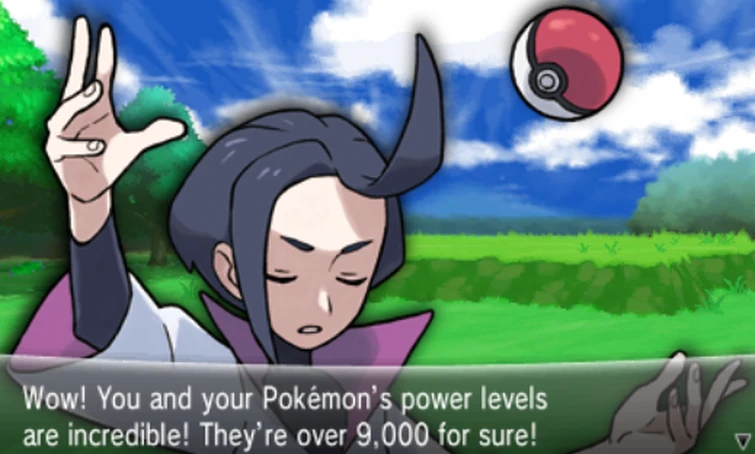 Wasn't expecting a Dragon Ball Z meme in my Pokemon game | Fandom